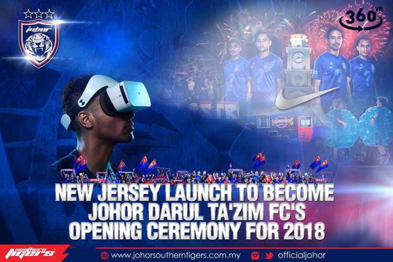 JDT jersey launch going worldwide through Virtual Reality – AFF – The ...