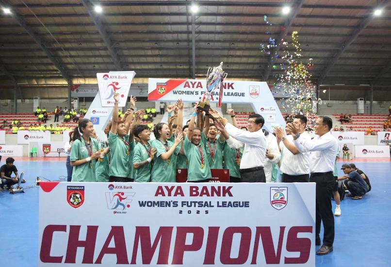 YRG FC win AYA Bank Women’s Futsal League 2025 – AFF – The Official ...