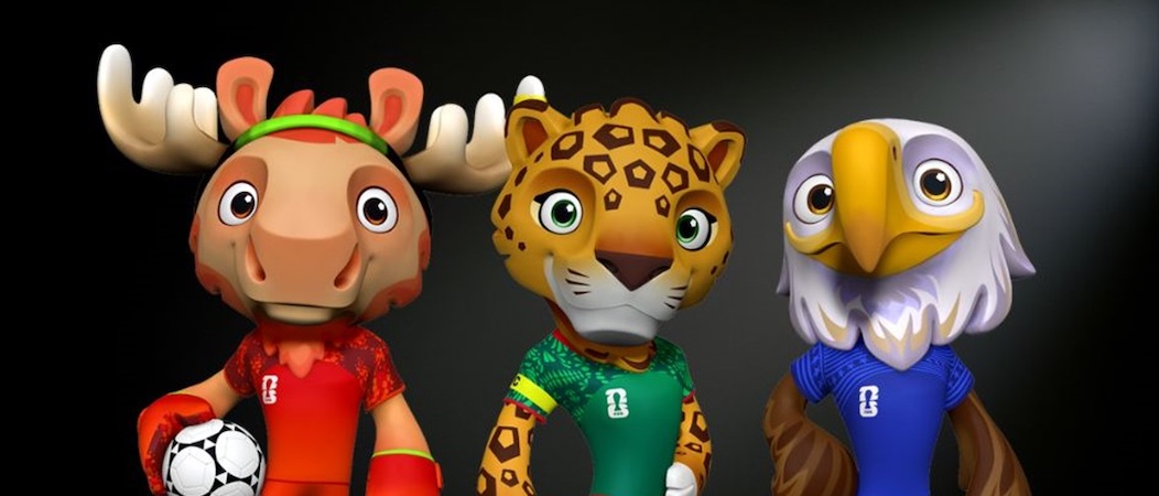 Colourful trio of mascots unveiled for first FIFA World Cup™ co-hosted ...