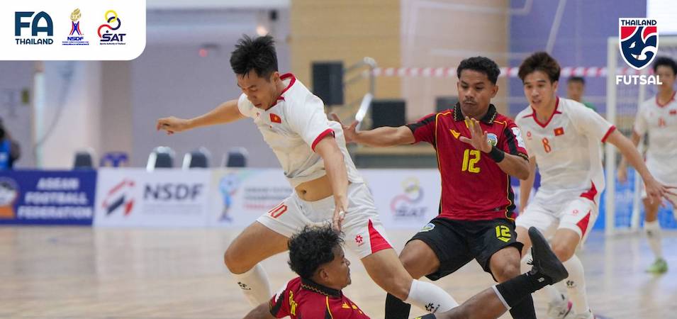 Vietnam through to semifinals of ASEAN Futsal Championship – AFF – The ...